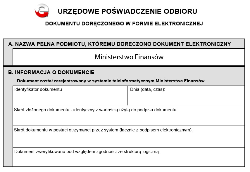 UPO to przydatny dokument. Potwierdzi złożenie deklaracji PIT przez ...