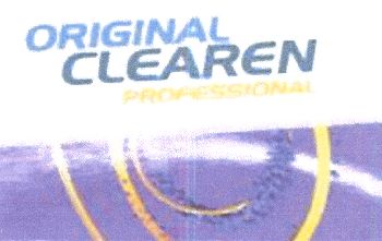 ORIGINAL CLEAREN PROFESSIONAL - znak towarowy